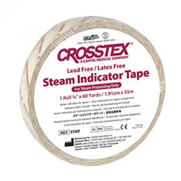 Crosstex Process Indicator Tape, ¾" x 60 yds, 24/cs (26874)