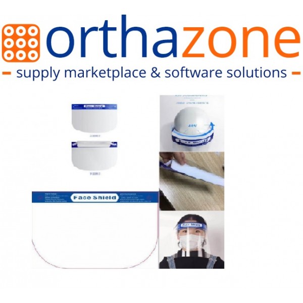 Blue Face Shields - In Stock (27931)