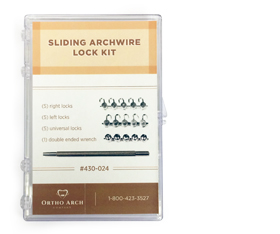 Guerin sliding archwire lock Kit (1 kit) (9754)