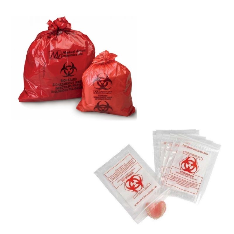 Biohazard & Infectious Waste Bags