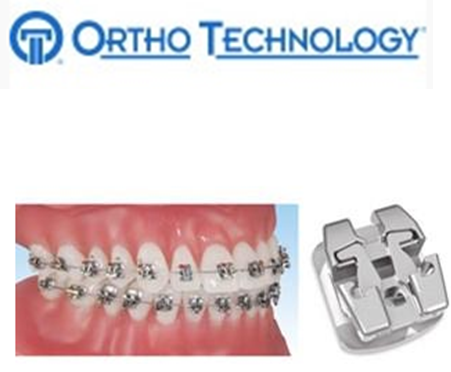 Ortho Technology Brackets Metal / Lotus Plus Self Ligating Bracket System