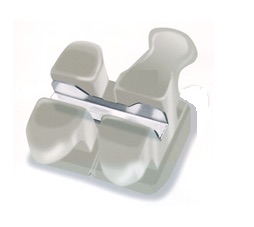 Ceramic Brackets with Metal Slot | Esthetic Orthodontic Brackets