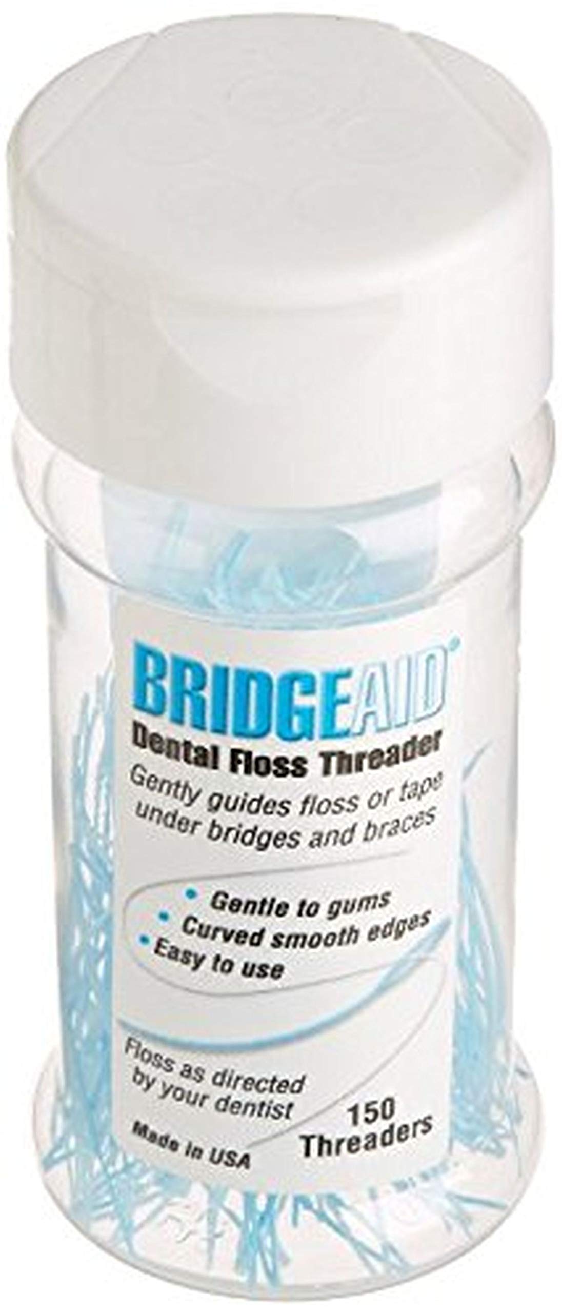 BridgeAid Dental Floss Threader 1000/Bx (15735)
