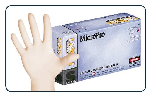 MicroPRO PF Latex Exam Gloves (Case of 10 boxes) (10267)
