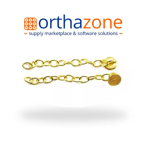 Eruption Appliance Gold Plated Chain — 2/pk (28594)