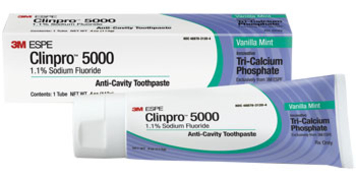 Clinpro 5000 Toothpaste 1.1% Sodium Fluoride 4oz (3M) (39758)