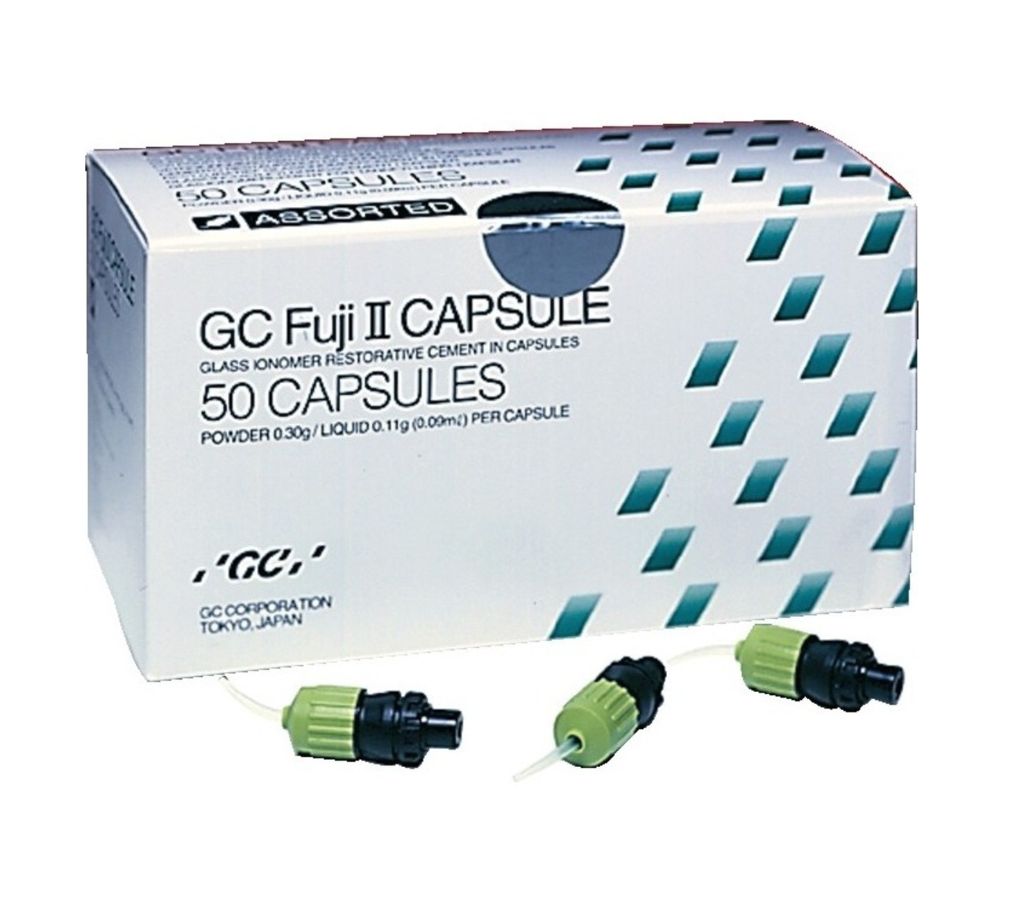 Fuji II Capsules Assorted 50/Bx (13060)