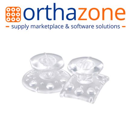 Clear Multi Buttons (10/pk) (119)