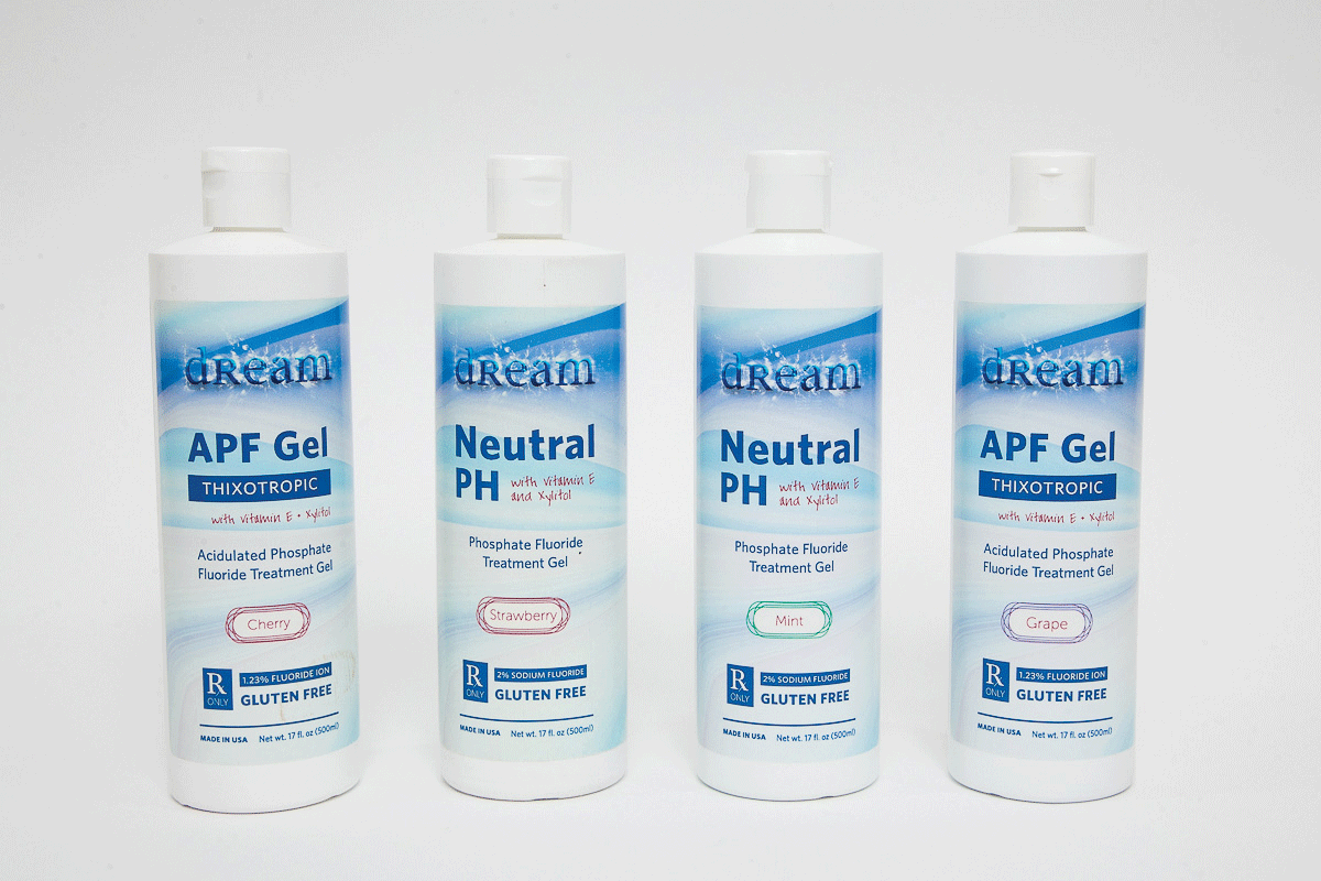 Fluoride Gel 60 Sec. 16oz Strawberry (15780)