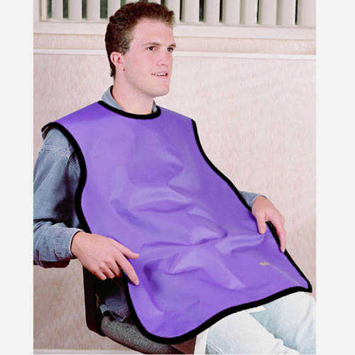 Adult X-Ray Bib w/o Collar LF Electric Blue (21174)