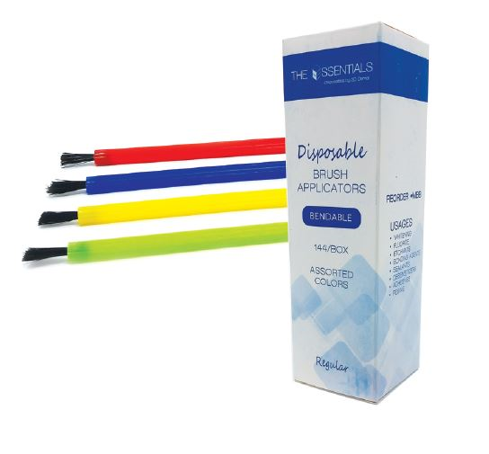 The Essentials Bendable Brush Applicators 144/Pk Regular (12856)