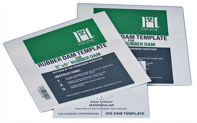 Rubber Dam Template 5" 440 (16356)