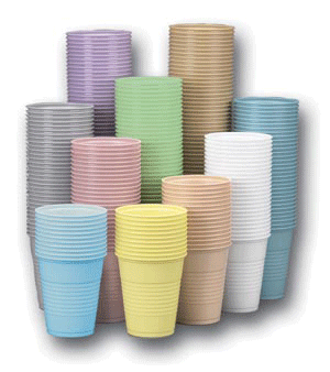 Plastic Cup 5oz Beige 1000/Cs (13199)