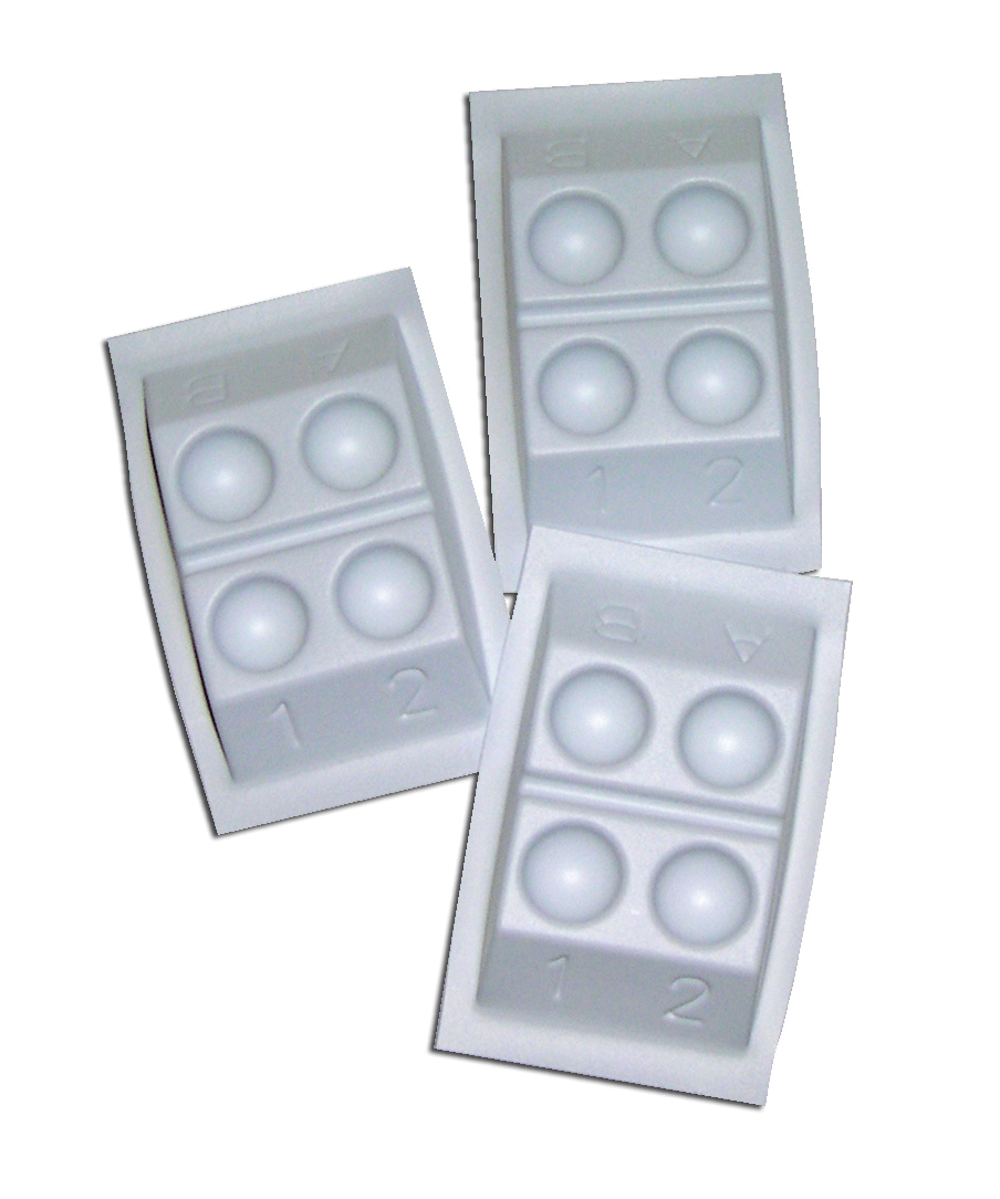 Disposable Mixing Well 4-Well 200/Bx (12904)