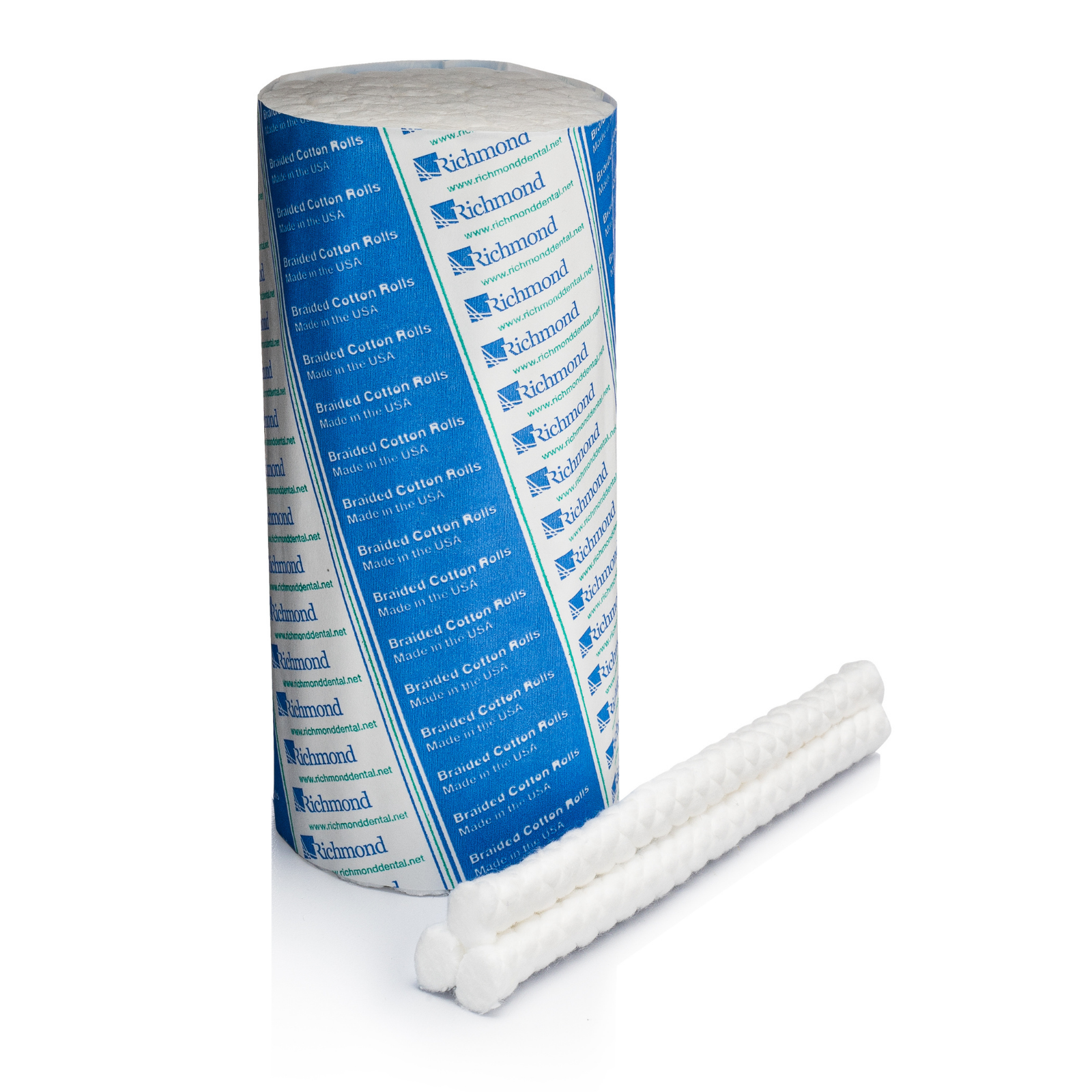 Cotton Rolls Braided 6" x 3/8" Medium N/S 200/Bx (13163)