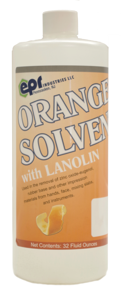 Orange Solvent Quart Bottle (12654)