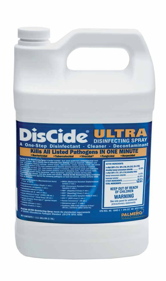 Discide Ultra Disinfectant Gallon Ea (14677)