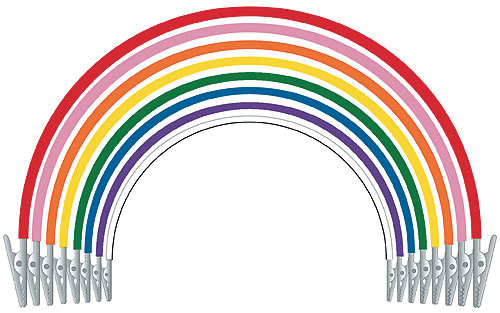 Super Bib Clips Assortment 5/Pk (13278)