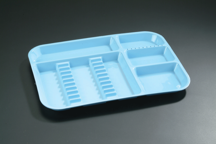 Divided Tray Size B Blue (15571)