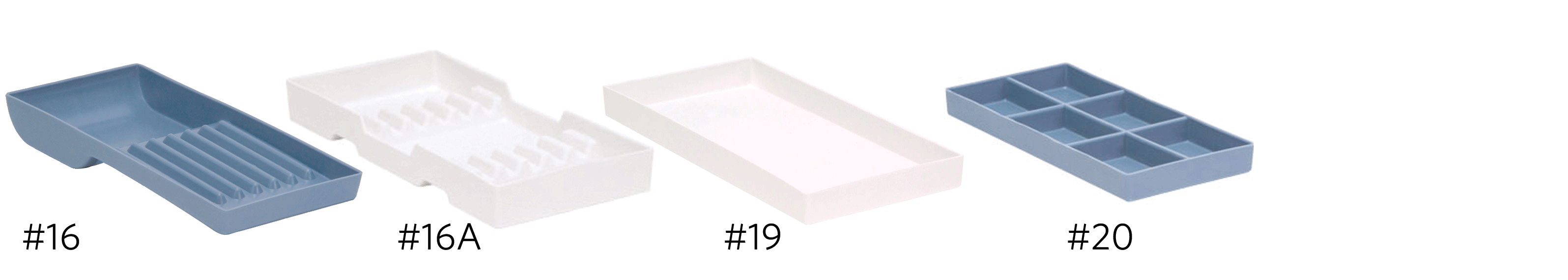 Plastic Cabinet Tray #19 Blue (15592)