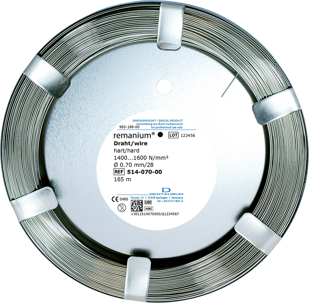 Remanium® Clinical Coils, Round, Hard (25027)