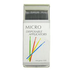 Mini Tip Applicators Black 144Pk (24035)