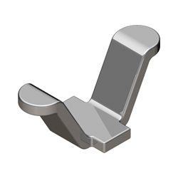 Weldable Gull Wing Cleat Each (23839)