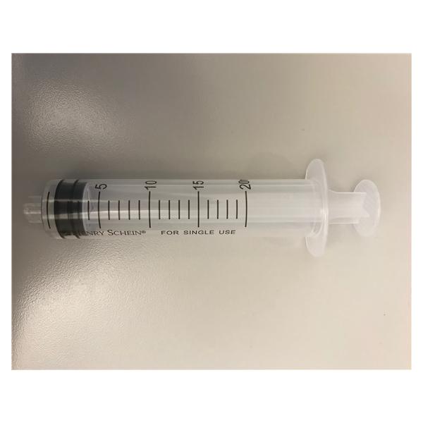 Syringe 20cc Luer Lock w/o Needle _ 50/Bx, 10 BX/CA (27911)