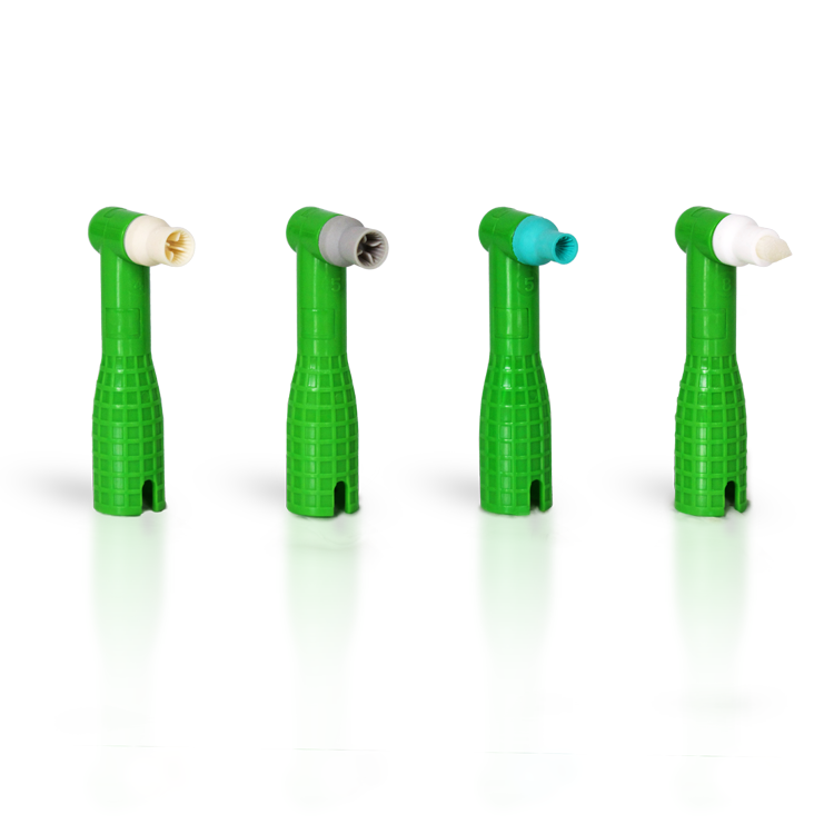 Fortis Disposable Prophy Angles - Tapered Brush (19064)