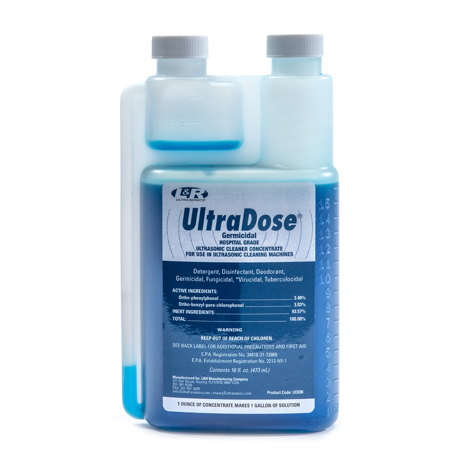 UltraDose Germicidal Cleaning Solution (6 Pint Bottles/case) (26531)