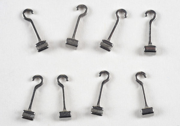 Long Surgical Hooks - 10/pk (27056)