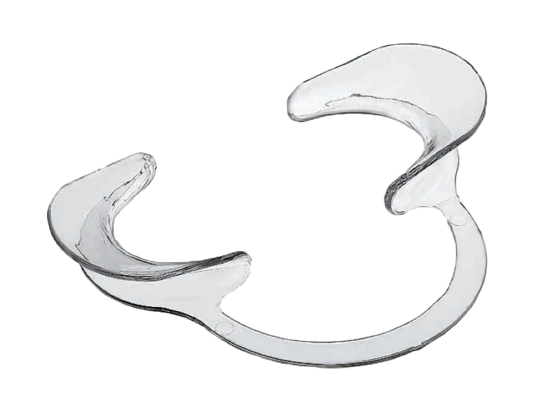 Cheek Retractors - Extraoral C-type - Clear (3741)