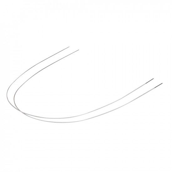 NiTi Super Elastic White Tooth Color Coated Archwires - Round (20 wires ...