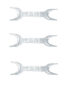 V-Cut Double Ended Cheek Retractor (2 per pack) - Autoclavable (6003)