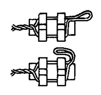 Kobayashi Ligature Tie Hooks (6254)