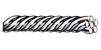 Co-Axil Wire (6 Strand) 14" Straight Lengths 20 per package (6264)