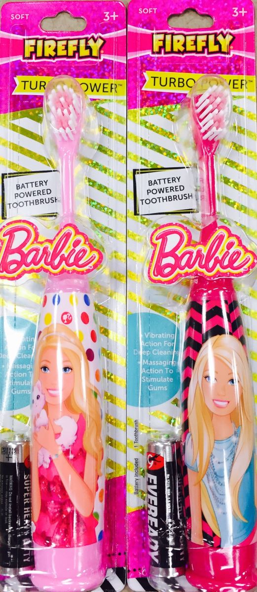 Firefly Barbie Power Toothbrush (6 ct) (21270)