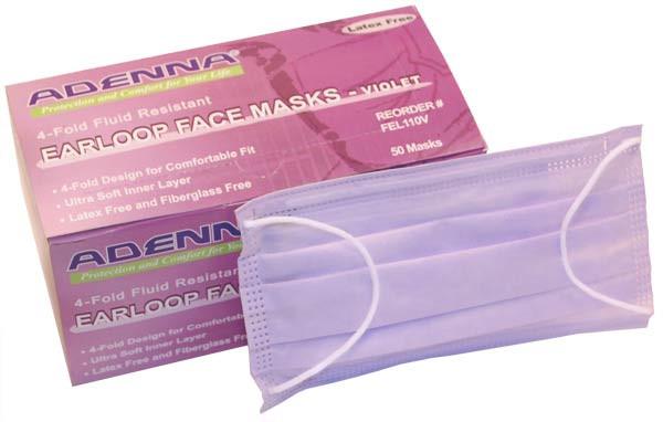 Adenna Level 2 Earloop Exam Masks (50/pk) (27180)
