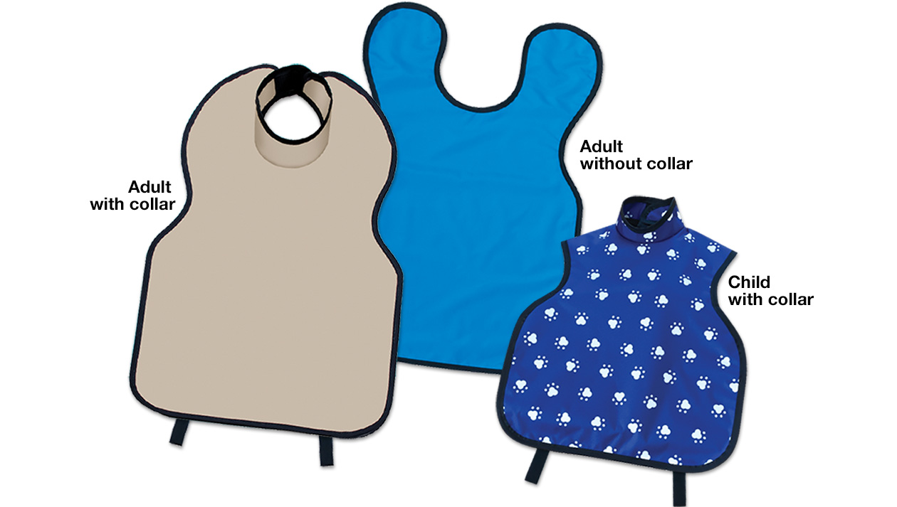 Safco lead-free panoramic x-ray apron child 20";wx27";l (39205)