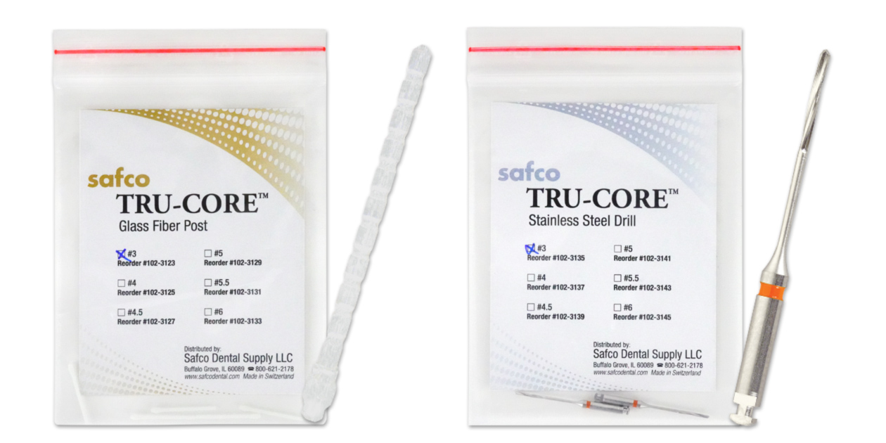 Tru-core stainless steel drill 2/pk (39156)