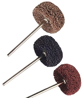 Satin Buffing Wheel, Coarse, 1" (12 ct) (4538)
