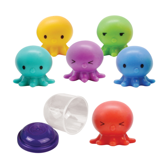 Octo-Squishies Vending Capsule Mix - 250/pk (27332)