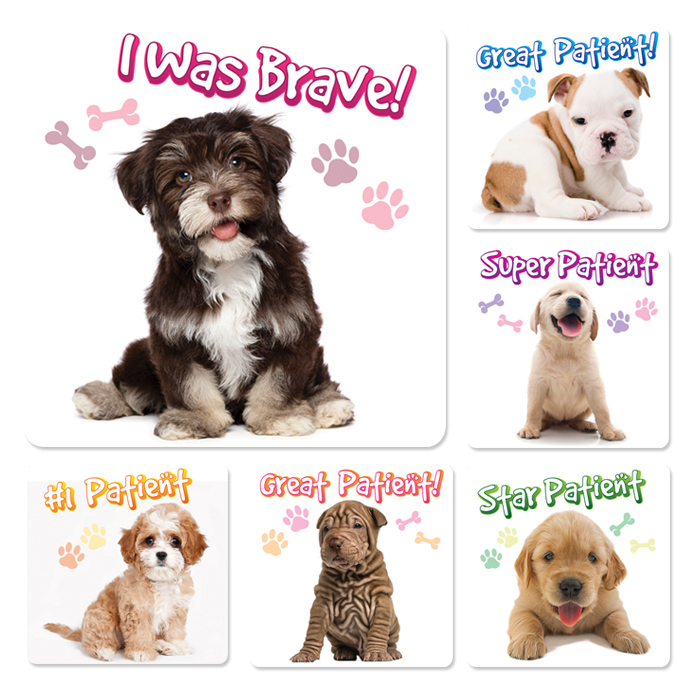 Puppy Patient Stickers (100) (27497)
