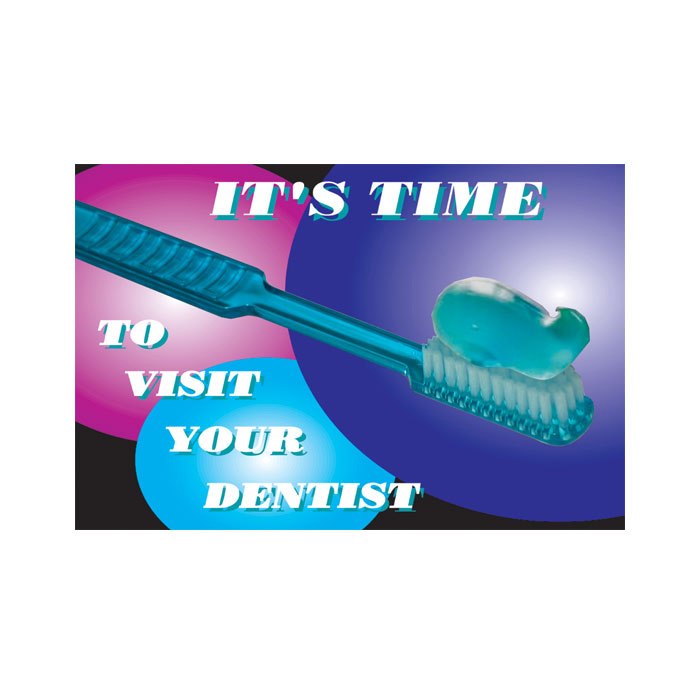 It's Time To Visit Postcard - 250/pk (27561)