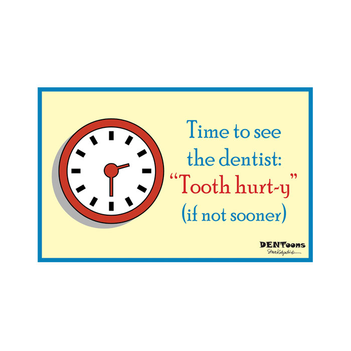 Tooth-Hurty Postcard - 250/pk (27594)