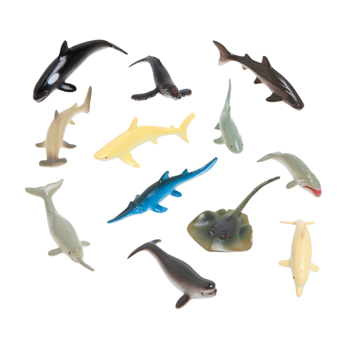 Sea Animal Figurines - 72/pk (27731)