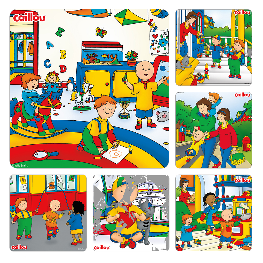 Caillou Stickers (100 per roll) (39766)