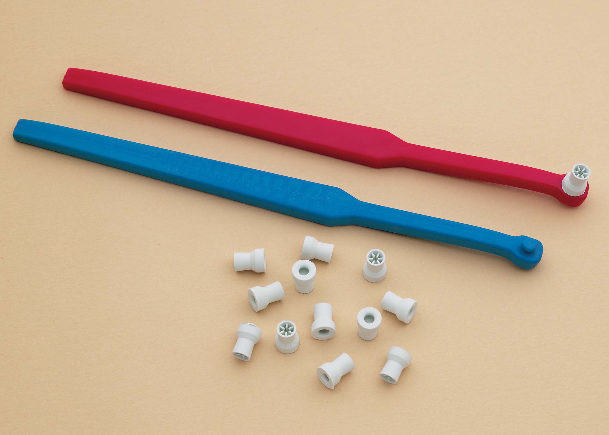Disposable Plastic Prophy Cup Holder, 25 holders with cups (25 ct) (4566)