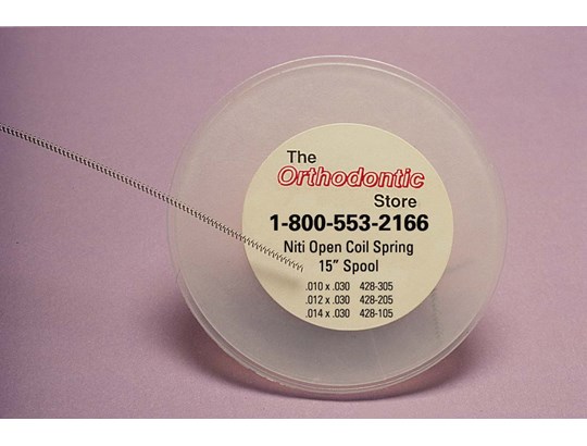 NiTi Adjustable Force Compression Springs - 15" spool (1 ct) (4451)