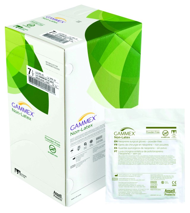 Polychloroprene - Gammex (Dermaprene Ultra) Gloves - 50Pairs/Box - 10 ...